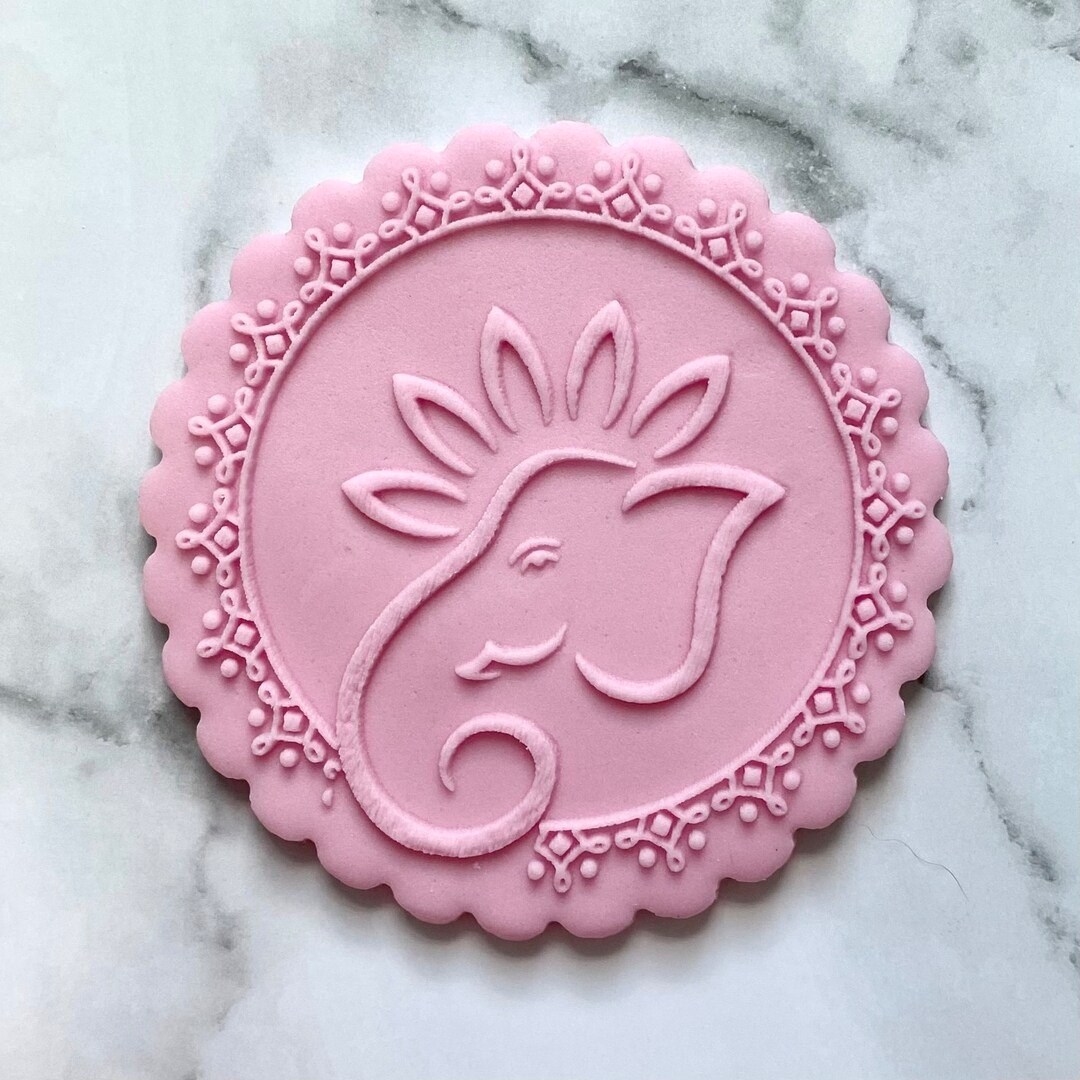 Ganesh Cookie Stamp. Diwali Fondant Icing Biscuit Decorating - Etsy