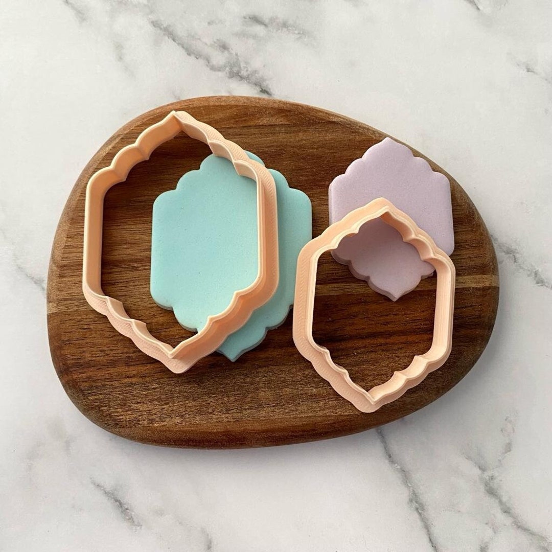 Set of 2 Cookies Cutters. Fondant Cutter. Biscuit Cutter - Etsy