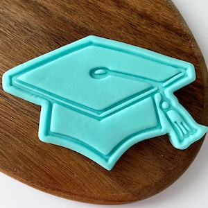 Graduation Hat Cookie Stamp| Graduation Diploma Cookie Stamp | Fondant ...