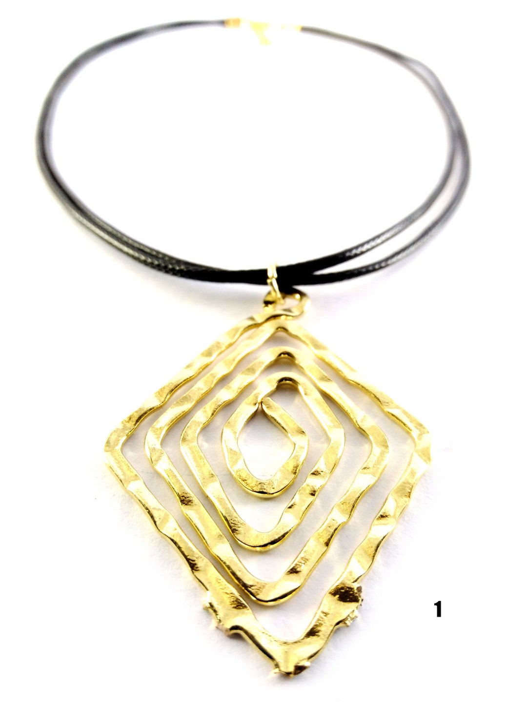 Handcrafted Greek Key Pendant Diamond Meander Dangle Earrings Greek ...