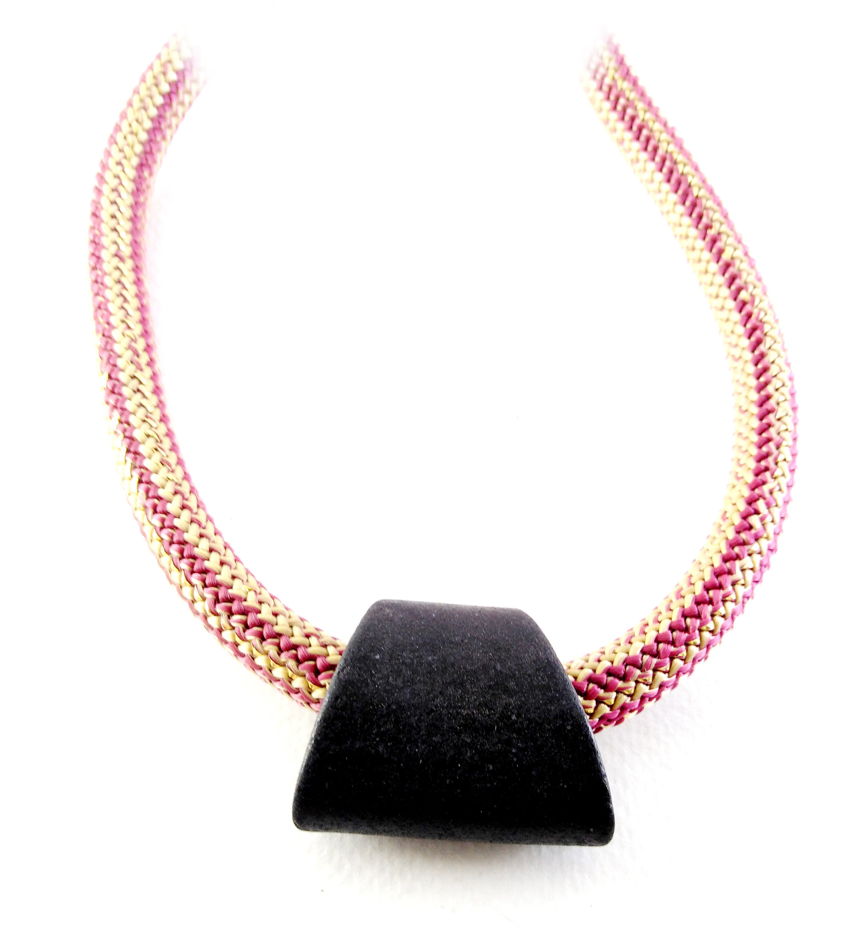 Greek Ceramic Trapezoid Bead 32x38mm Handmade Ceramic Slider - Etsy UK