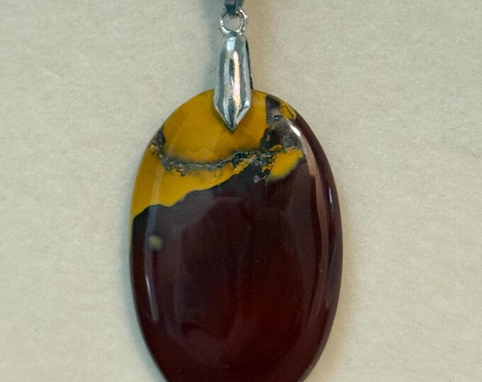 7 Natural Mookaite Gemstone Pendant 1.0 X 1.5 Inches. - Etsy
