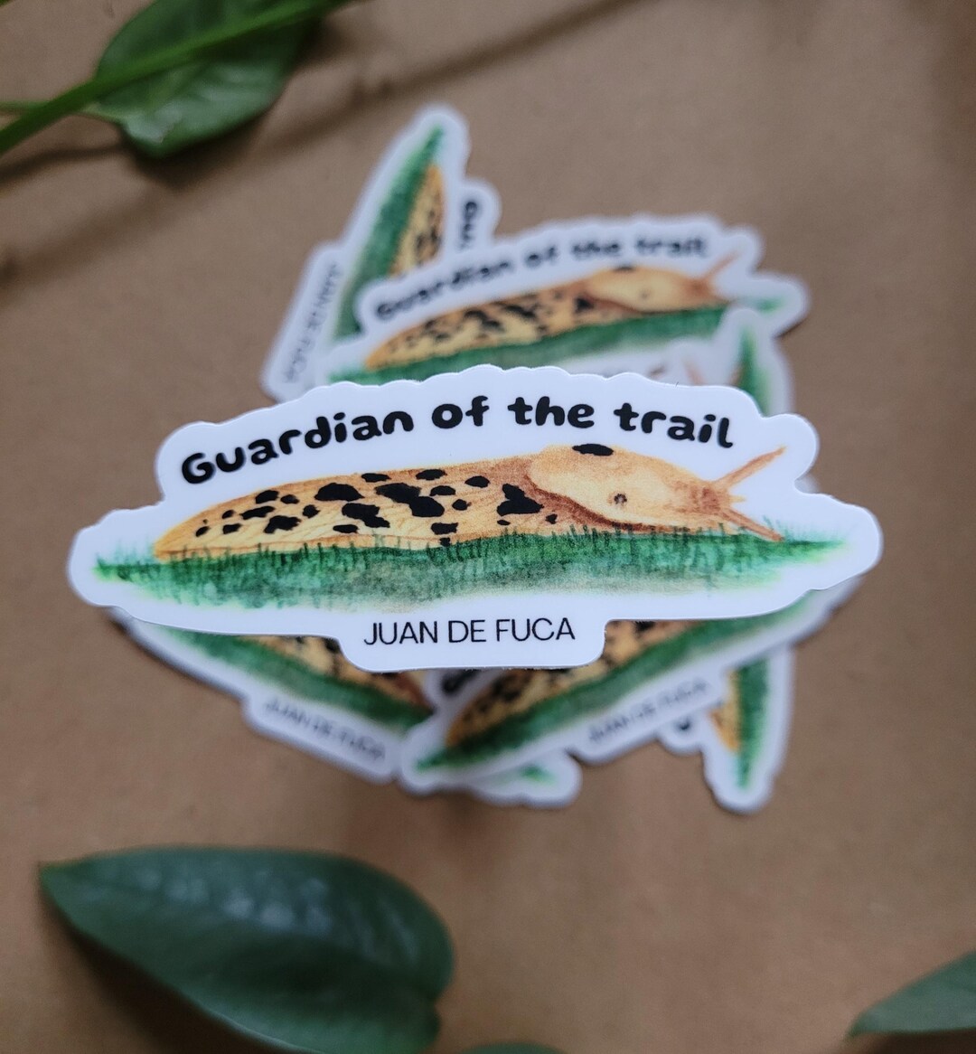 Banana Slug Sticker | Fuan De Fuca Sticker | Slug Sticker | PNW Sticker ...