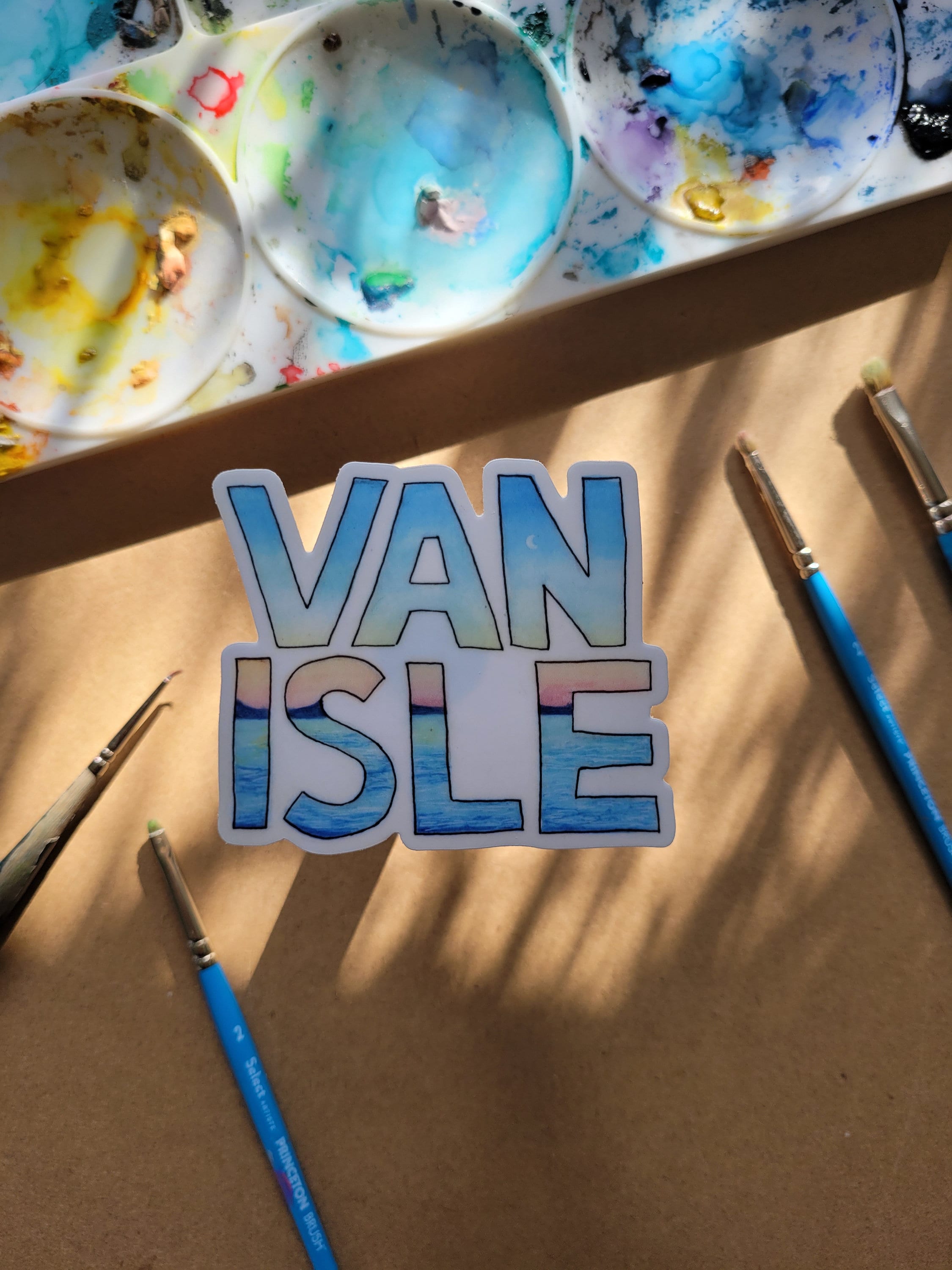 Van Isle Sunset Sticker | Vanisle Sticker | Vancouver Island Sticker ...