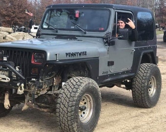 Jeep Hood Name Decals - Etsy