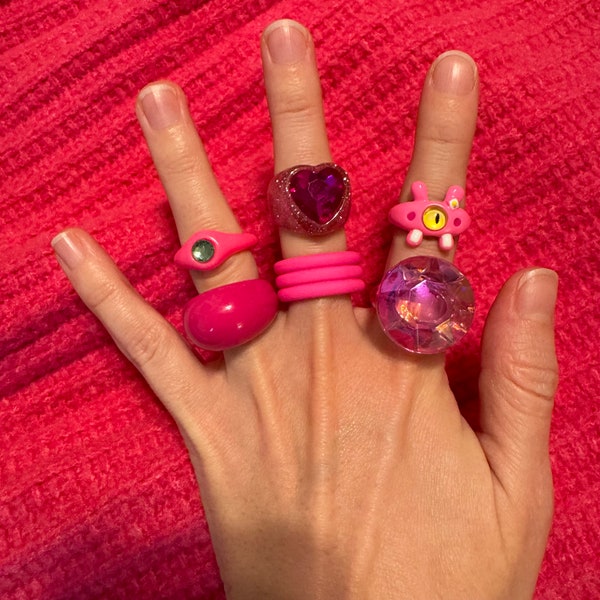 Y2k Rings - Etsy