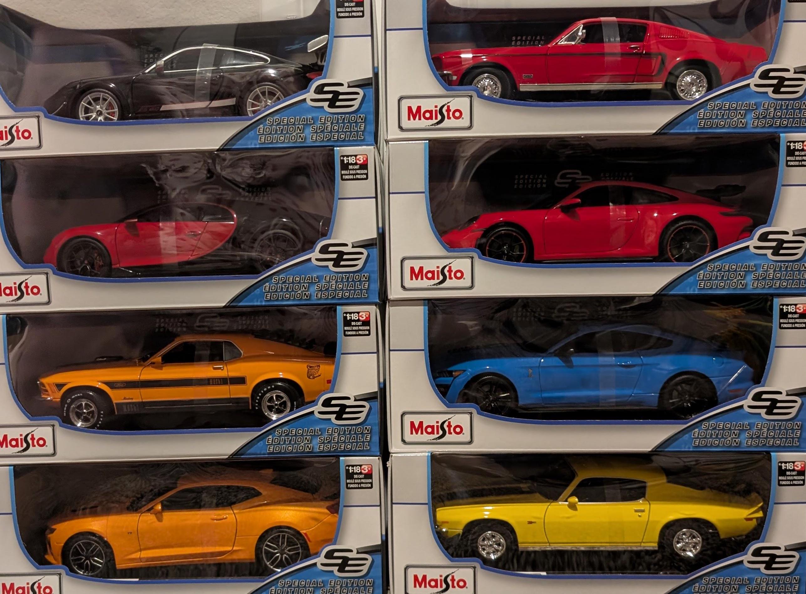 Customized Personalized Maisto Die-cast 1:18 Car Featuring Name, Date ...
