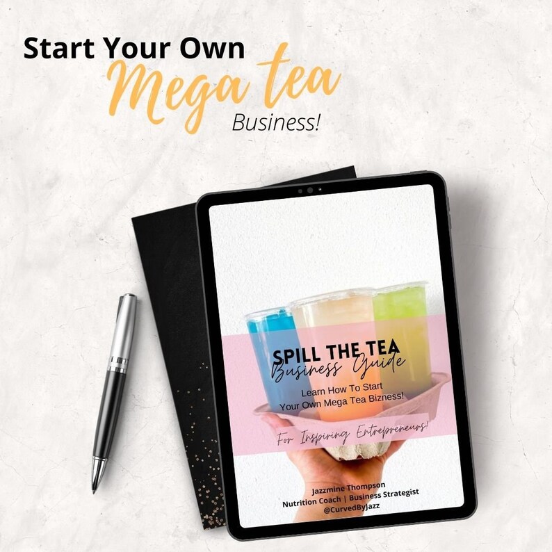 Ebook: Mega Tea Business Start up Guide - Etsy