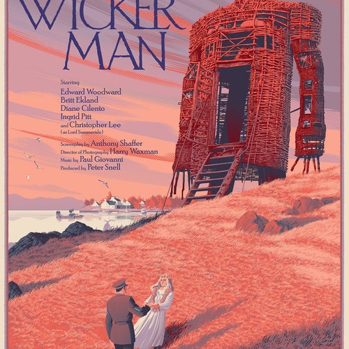 Wicker Man Print 11x17 - Etsy