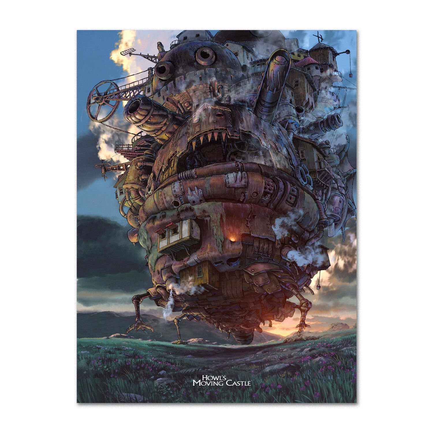 Howl's Moving Castle Poster Official Art High Quality | Etsy