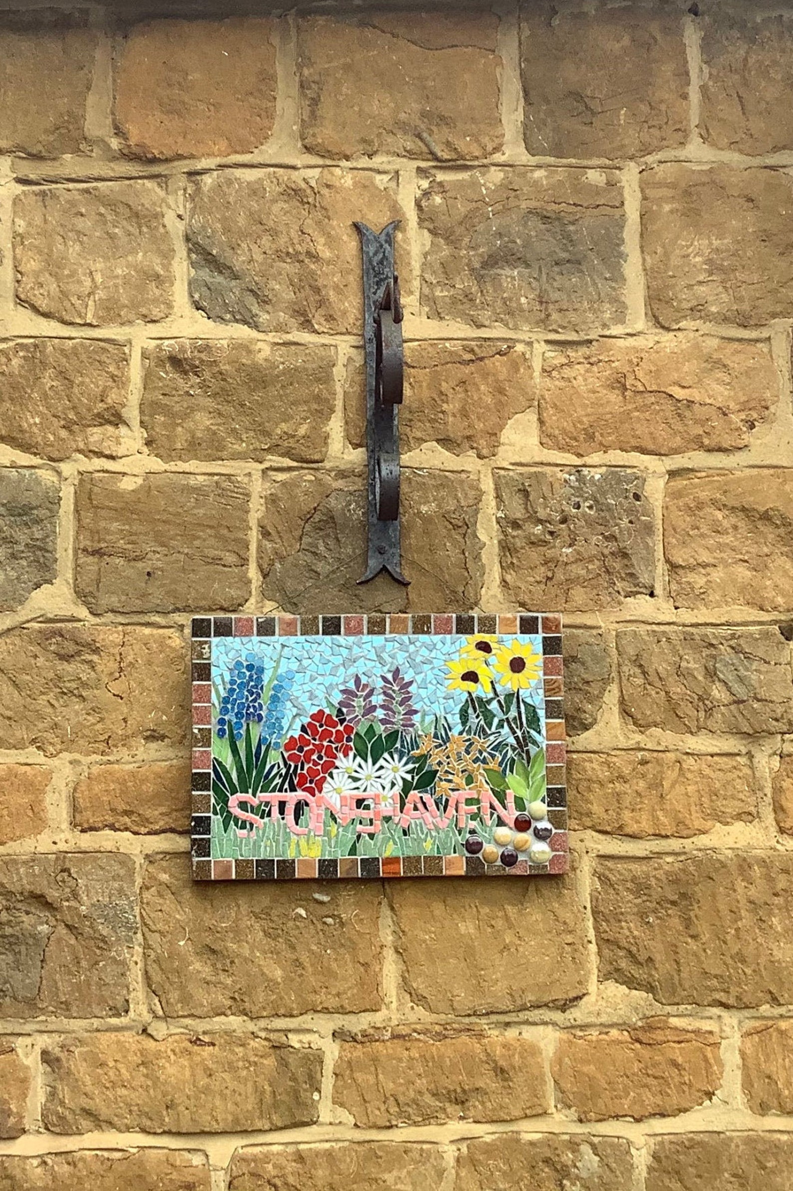 Mosaic House Sign. PRICES VARY. Bespoke Plaque. Different - Etsy