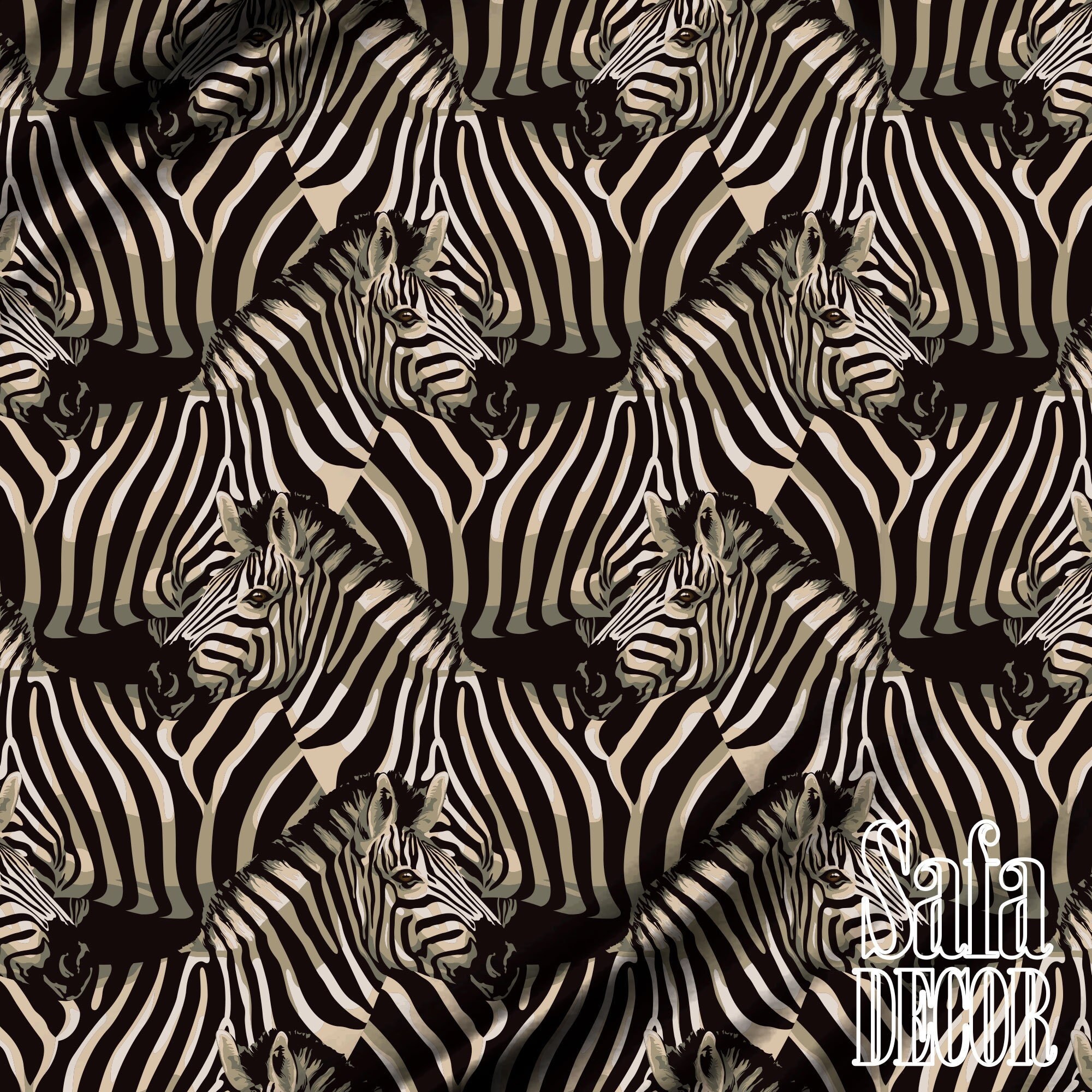 Zebra Fabric Texture