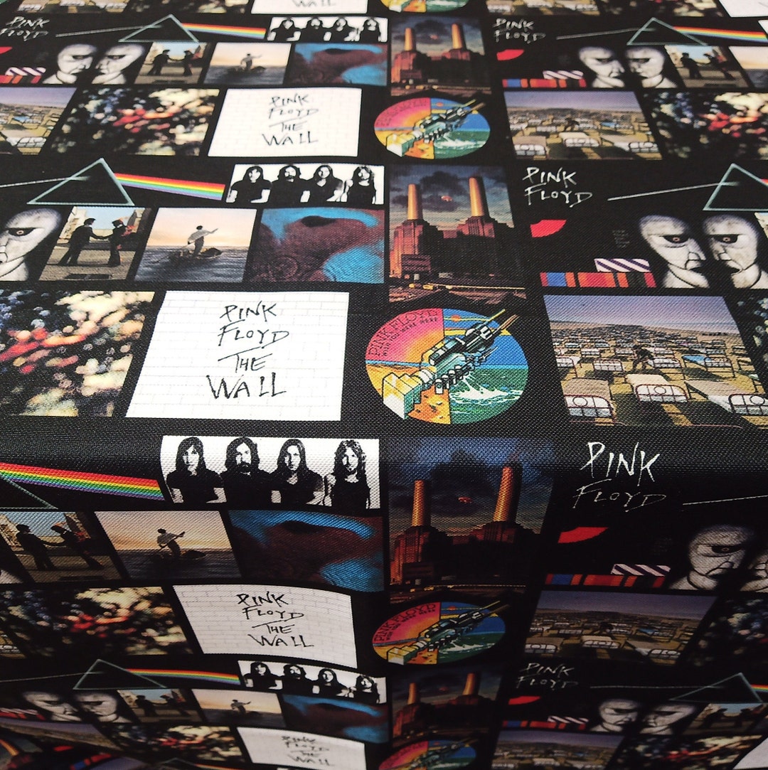 Pink Floyd Album Covers Patterns Decorative Upholstery Fabric Etsy Uk