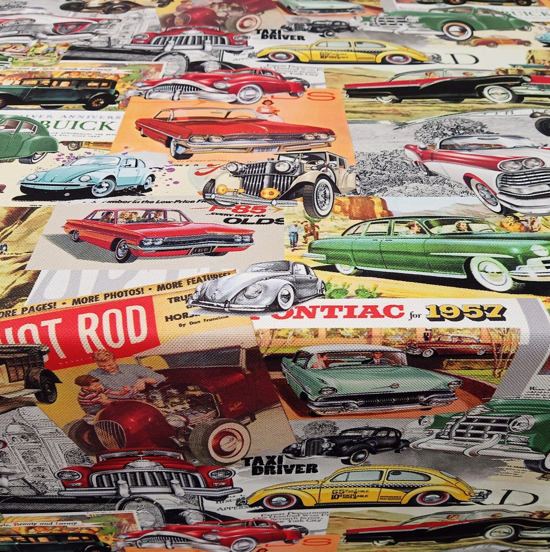 Old Cars 50 60 70 Models Old Cars Style Patterns Digital - Etsy