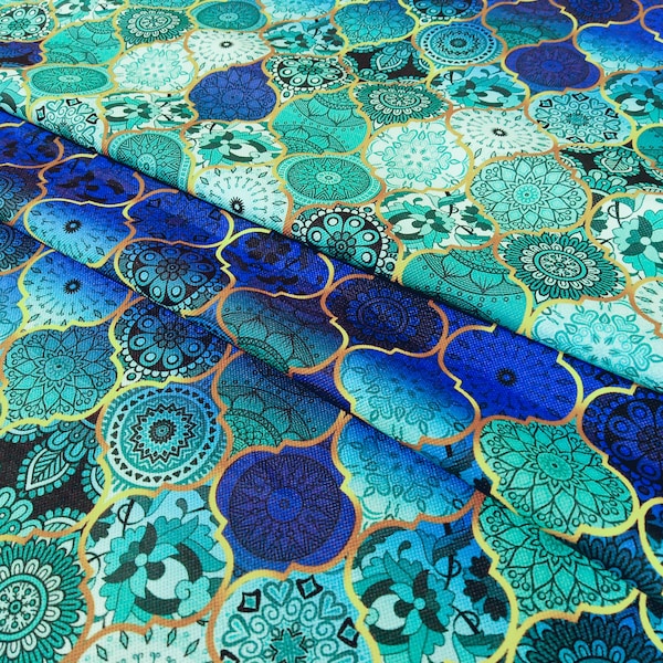 Moroccan Fabric - Etsy