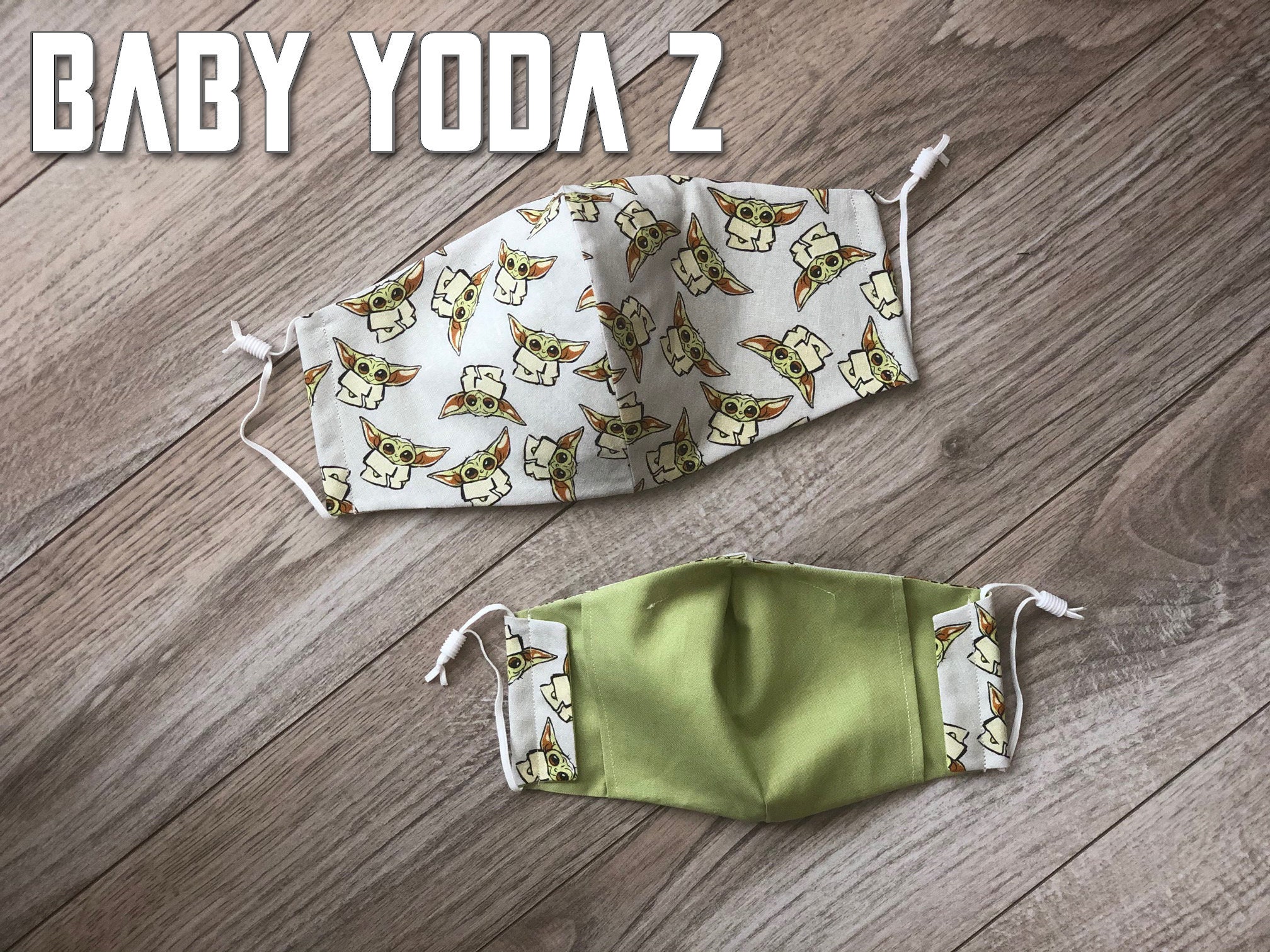 Mandalorian / Baby Yoda Masks Adult & Child Sizes 2-layer - Etsy