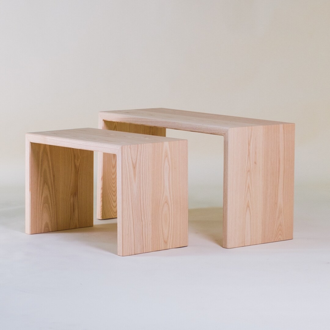 DRIFT Nesting Bench Set • Made to Order | Living Room Furniture ...