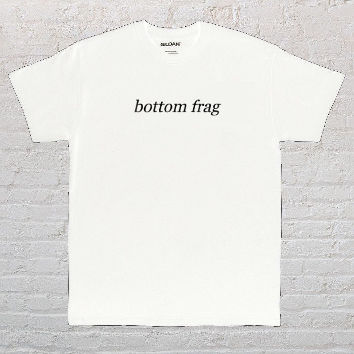 Bottom Frag Videogame Teammate Unisex Tee Shirt Multiple - Etsy