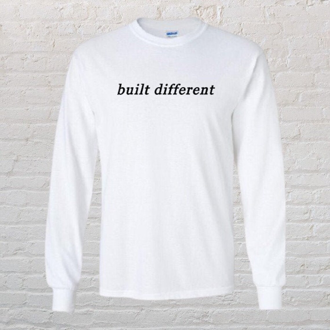 Built Different Unisex Tee Shirt Short Sleeve and Long | Etsy