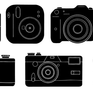 Camera Vector Clip Art - SVG - Cut File - Etsy