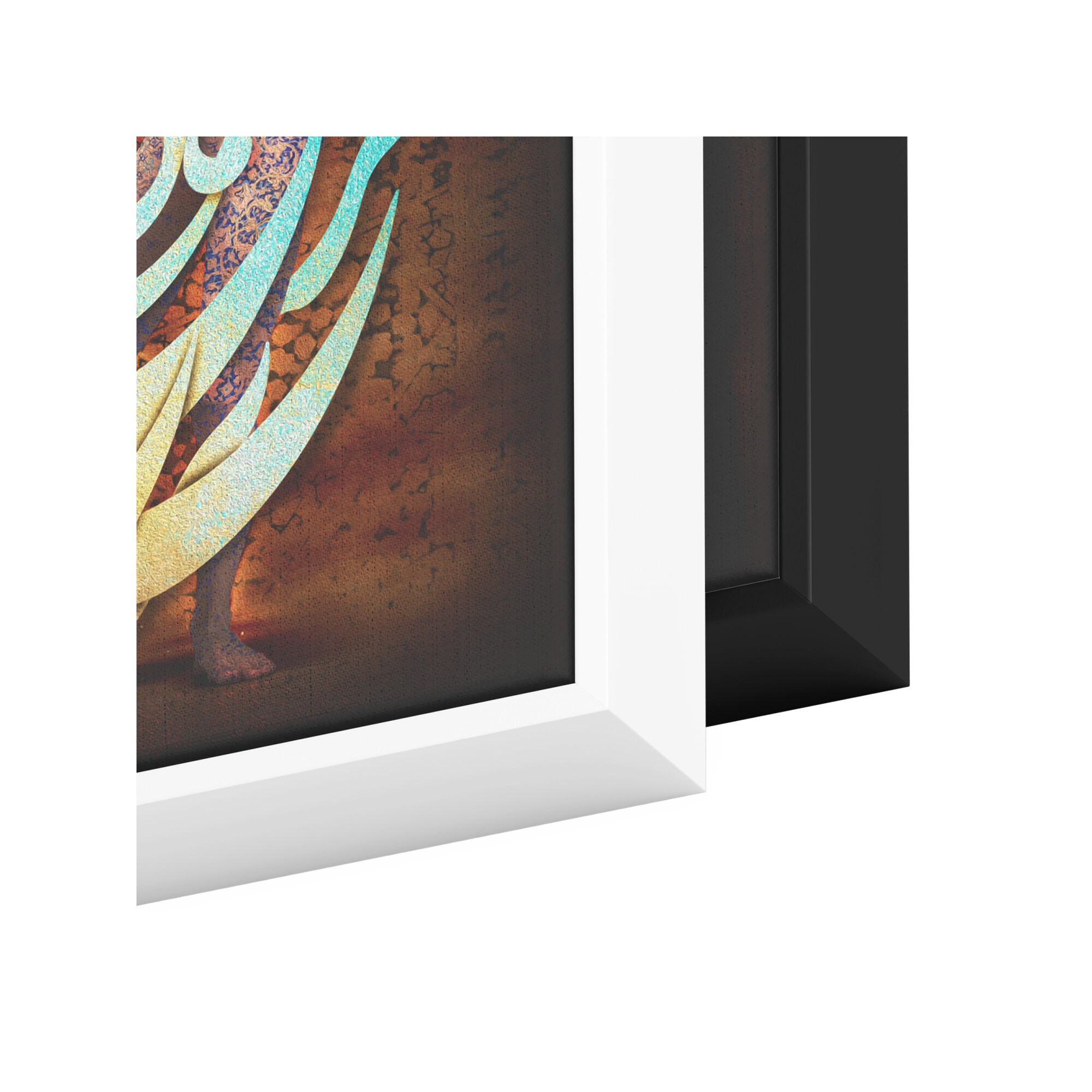 Hich bar Hich Persian Calligraphy Wall Art Canvas Print | Etsy