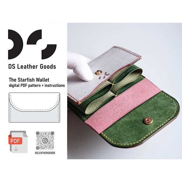 Snap Wallet Pattern - Etsy
