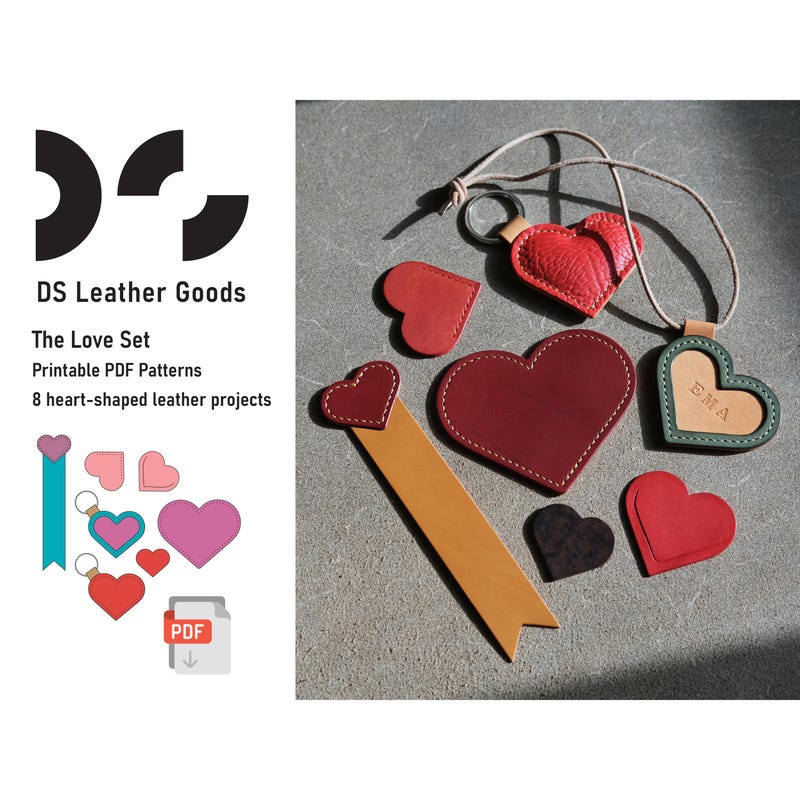 Leather Bag Pattern Charm - Etsy