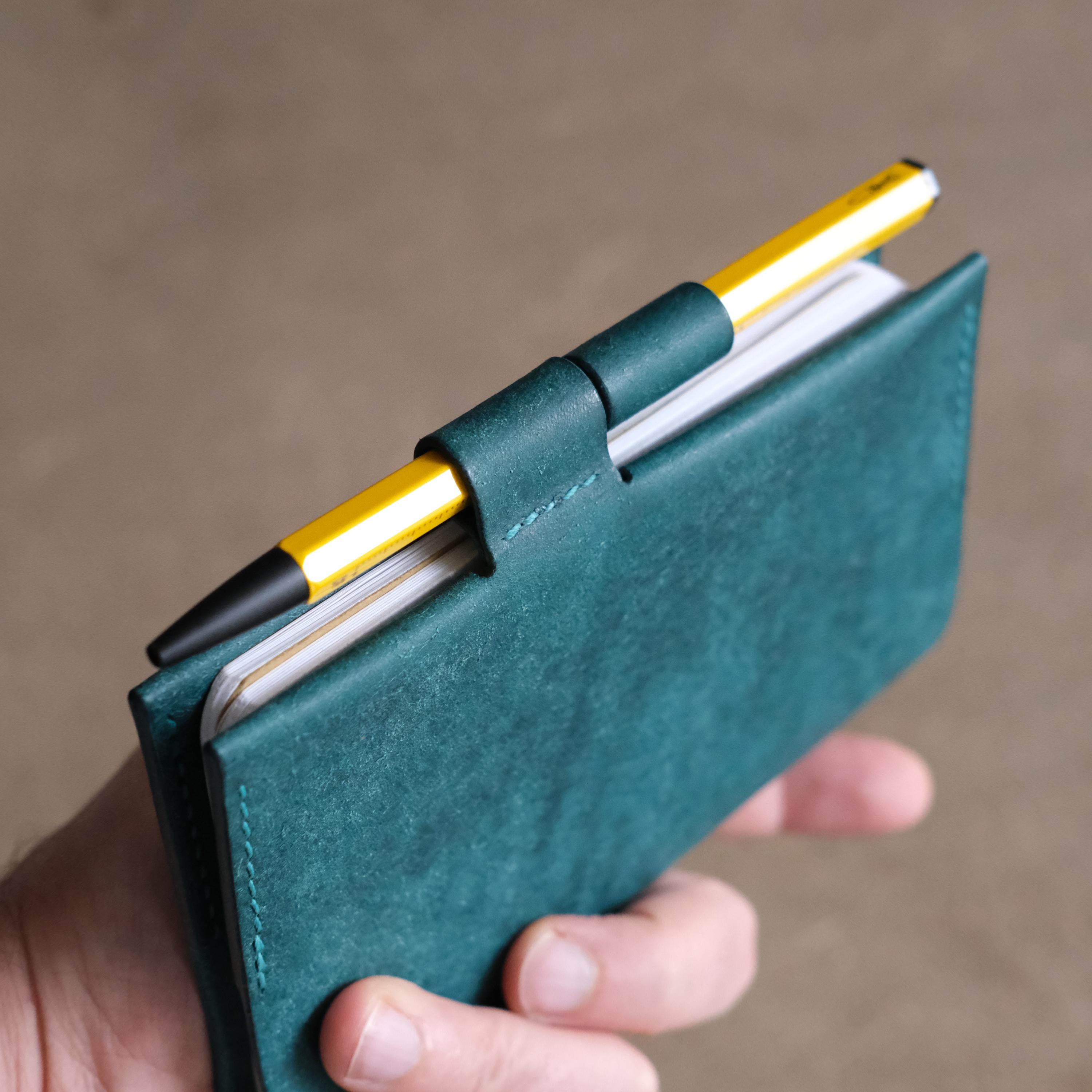Leather Notebook Cover PDF Pattern: Field Notes Journal Template for 5 ...