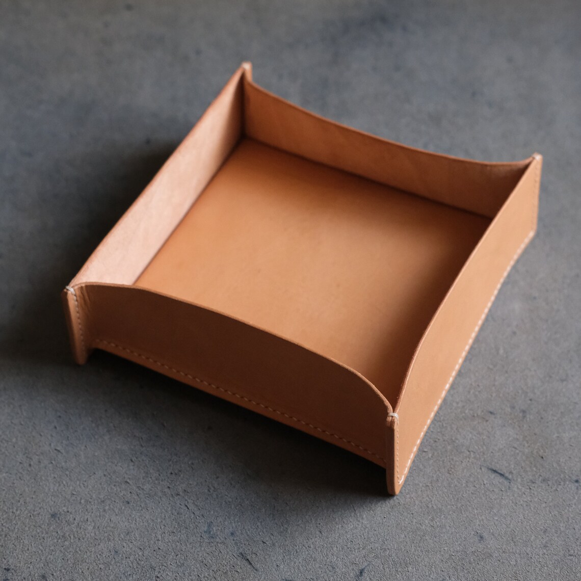 The Crate Leather Valet Tray Pattern Leather Tray Template - Etsy