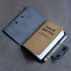 Field Notes Notebook Cover PDF Pattern: DIY Leather Journal With a ...