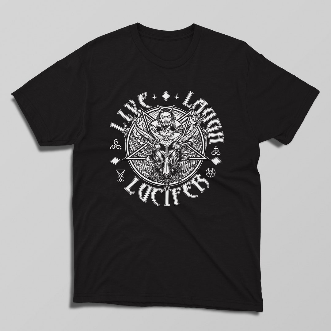 Live Laugh Lucifer T-shirt - Etsy