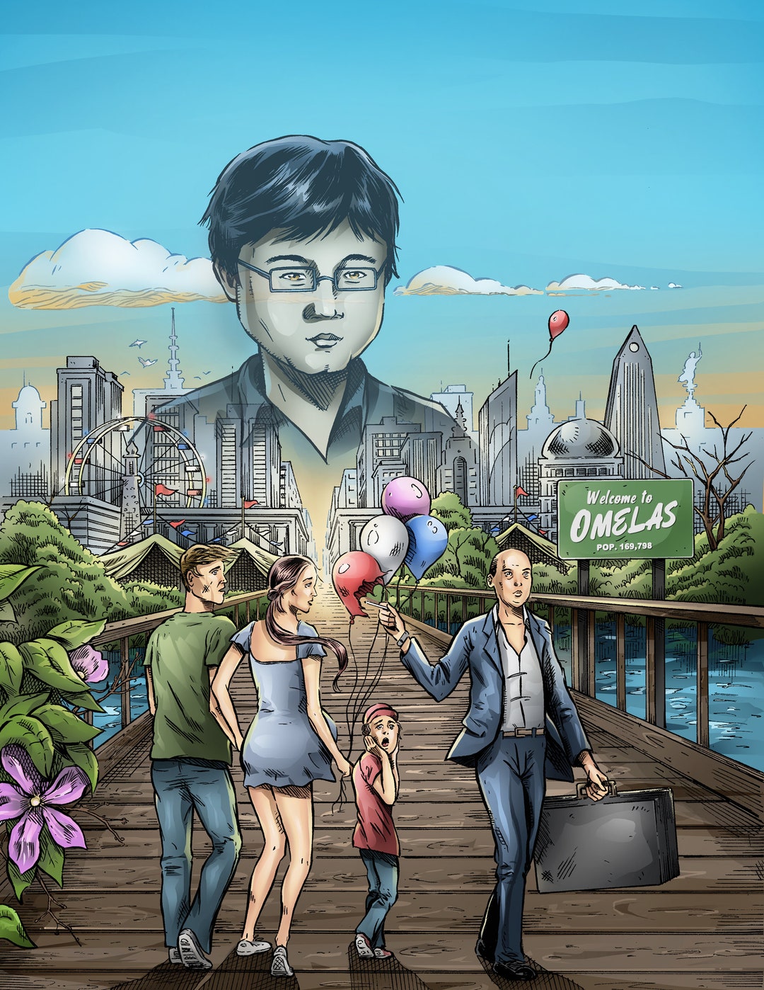 Antinatalism Magazine 3 Cover Poster Omelas, Jiwoon Hwang Tribute - Etsy