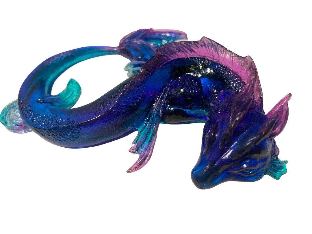 Resin Serpent Water Dragon - Etsy