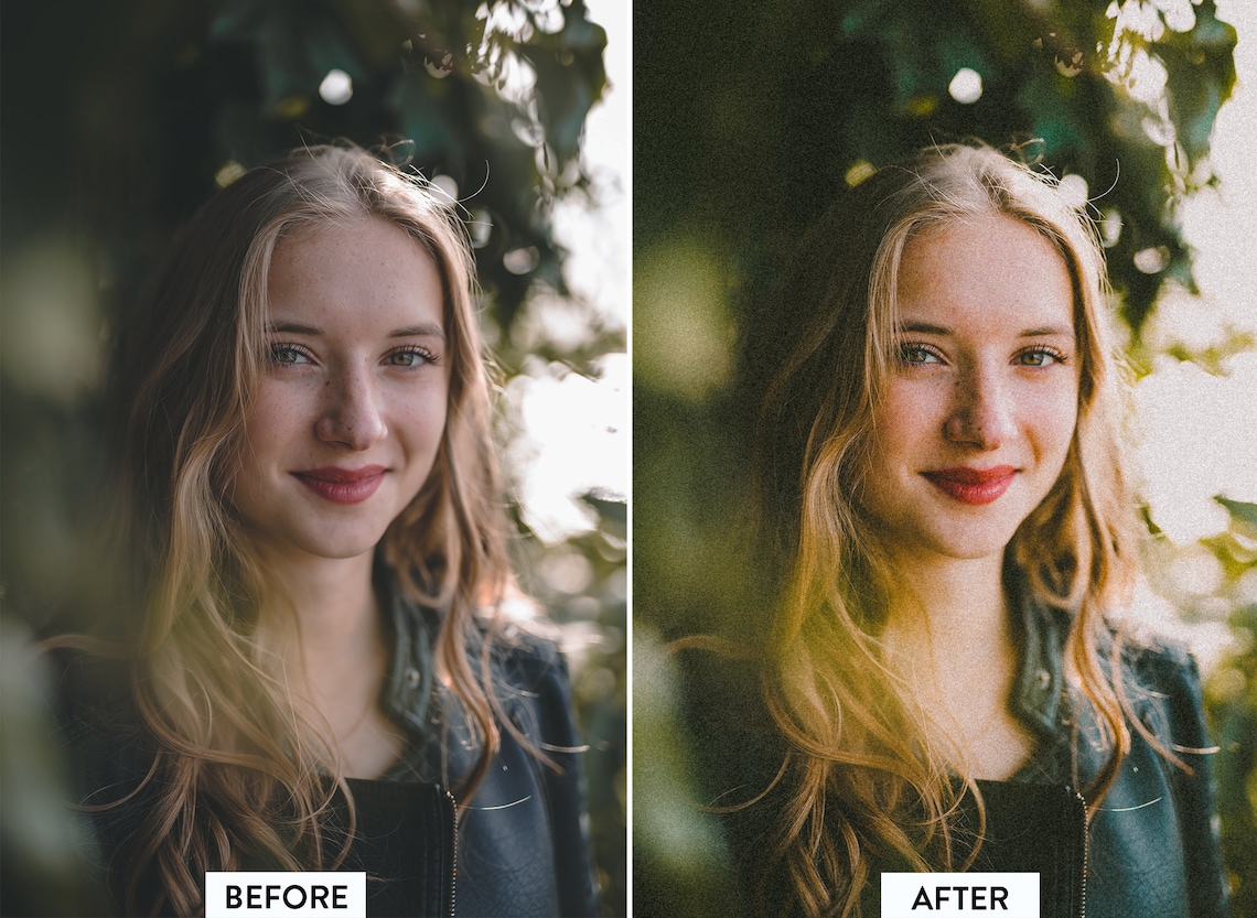 60 Film Look Lightroom Presets: Analog Retro Vintage Bundle (mobile ...