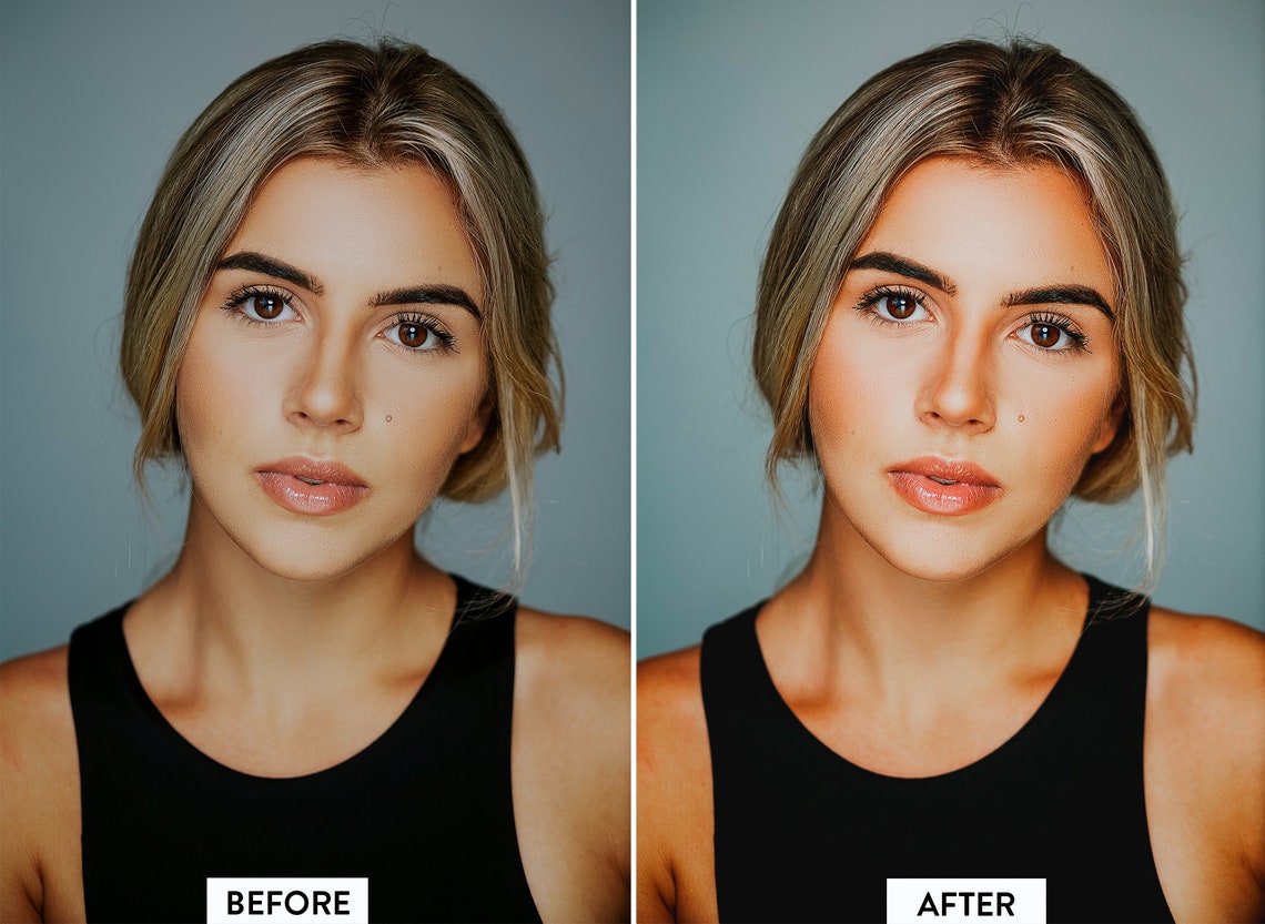 10 PERFECT SKIN Lightroom Mobile and Desktop Presets Beauty | Etsy