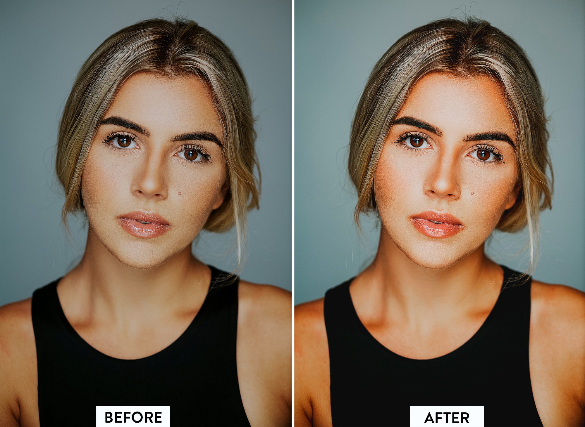 10 PERFECT SKIN Lightroom Mobile and Desktop Presets | Beauty Selfie ...