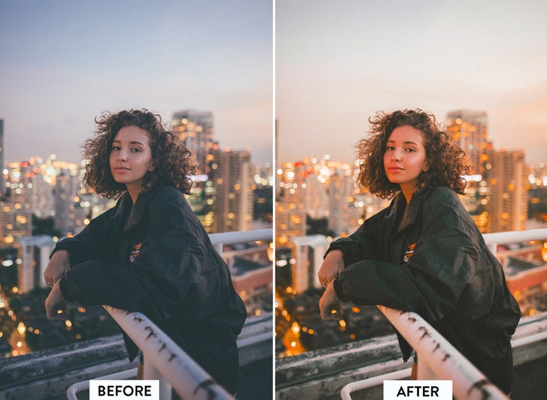 10 GOLDEN HOUR Lightroom Mobile and Desktop Preset Filters - Etsy
