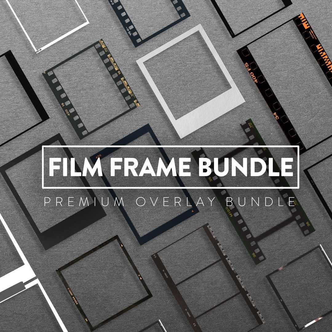 210 FILM FRAME BUNDLE | Instant Film, Stories Template Instagram, Film ...
