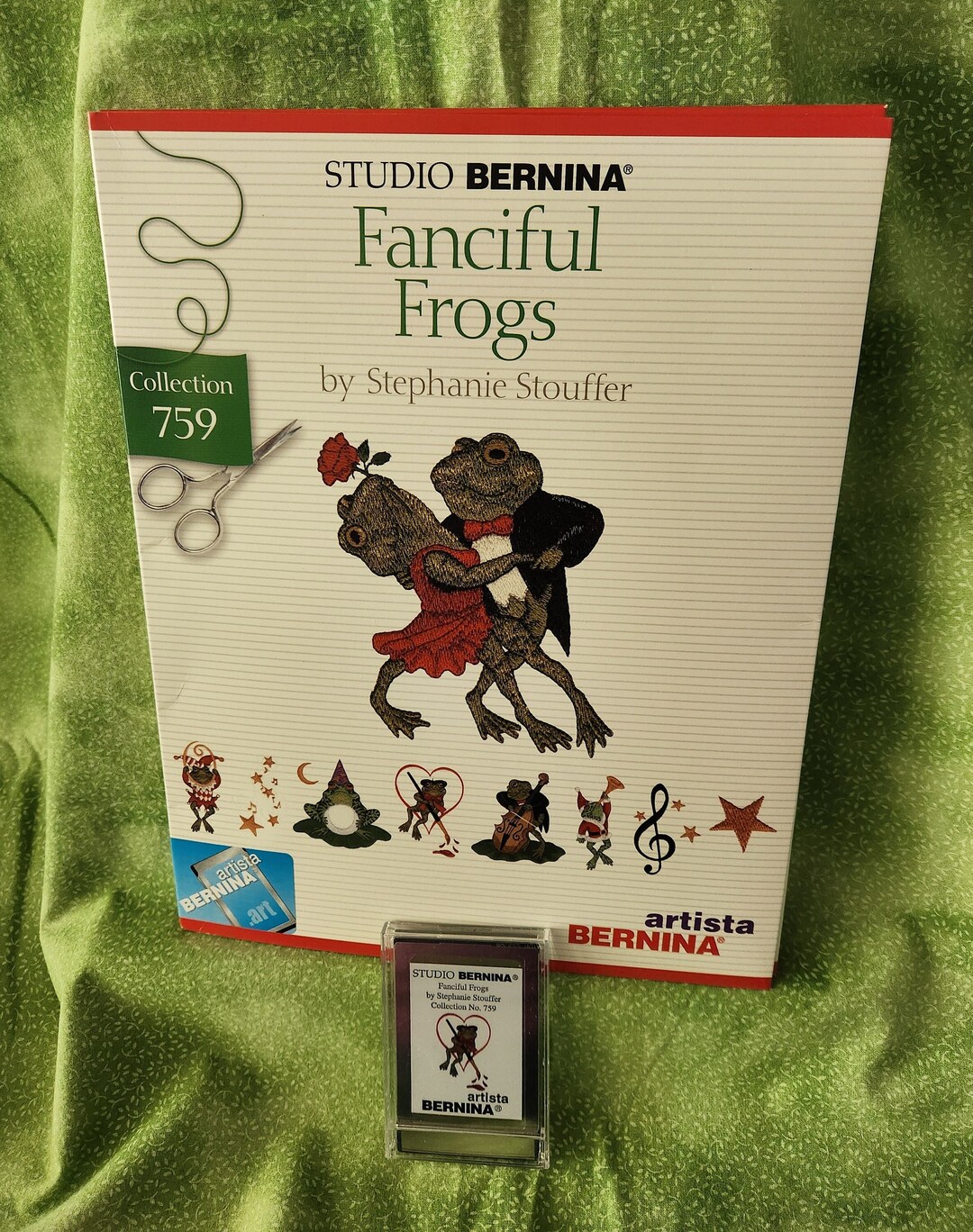 Bernina Arista Fanciful Frogs Collection 759 - Etsy