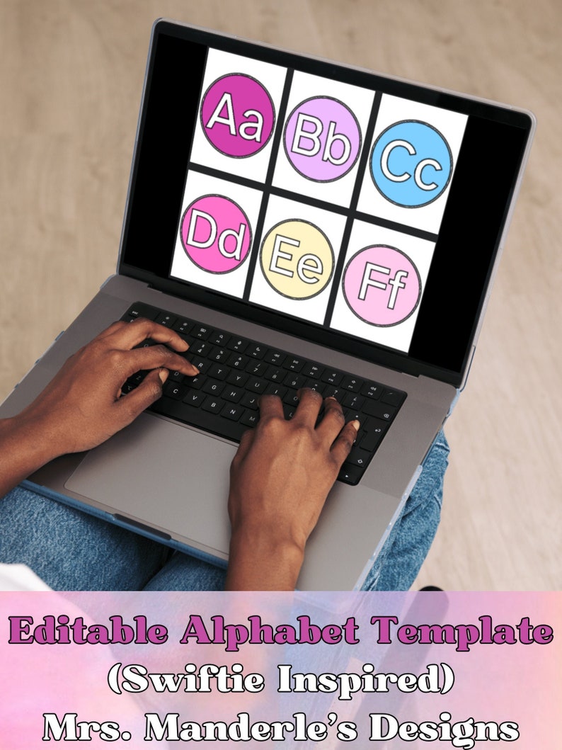 Editable Alphabet Template taylor Swift Inspired Classroom Lover ...