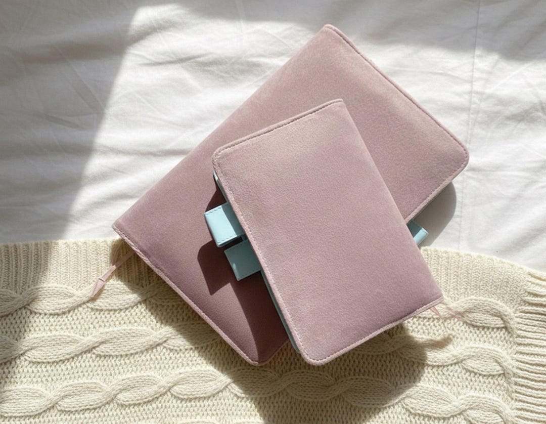 Pink Hobonichi Style Weeks A5 A6 Cover 2026 Refillable Rivet Band ...