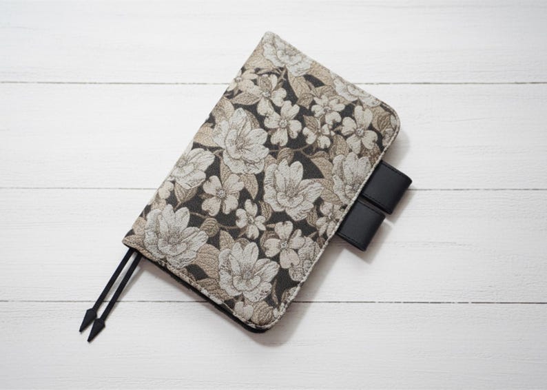 Flower Hobonichi Style Weeks A5 A6 Cover 2026 Refillable Notebook Cover ...