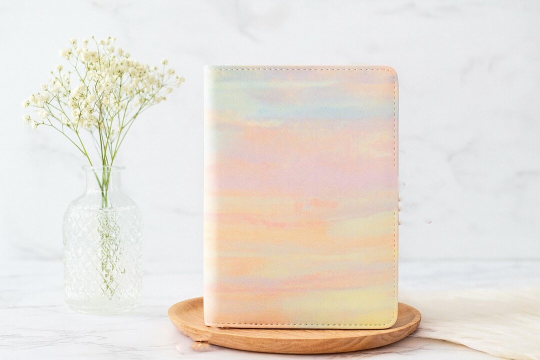 Rainbow Hobonichi Style Weeks A5 A6 Cover 2026 Refillable Notebook ...