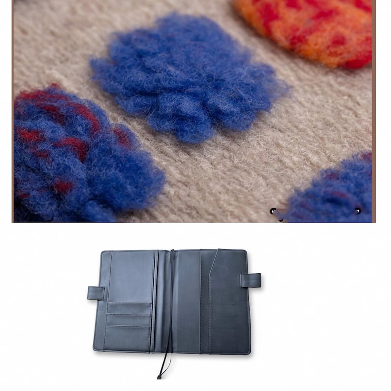 Wool Hobonichi Style Weeks A5 A6 Cover 2026 Refillable Notebook Cover ...