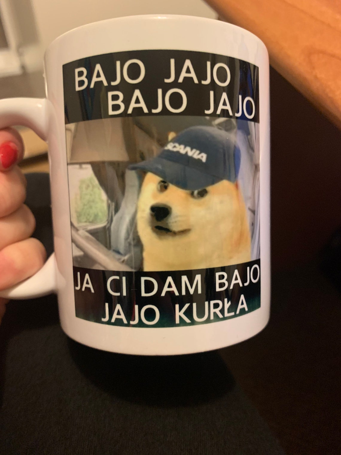 Kubek bajo jajo dla kierowcy tira smieszny kubek polskie memy - Etsy.de
