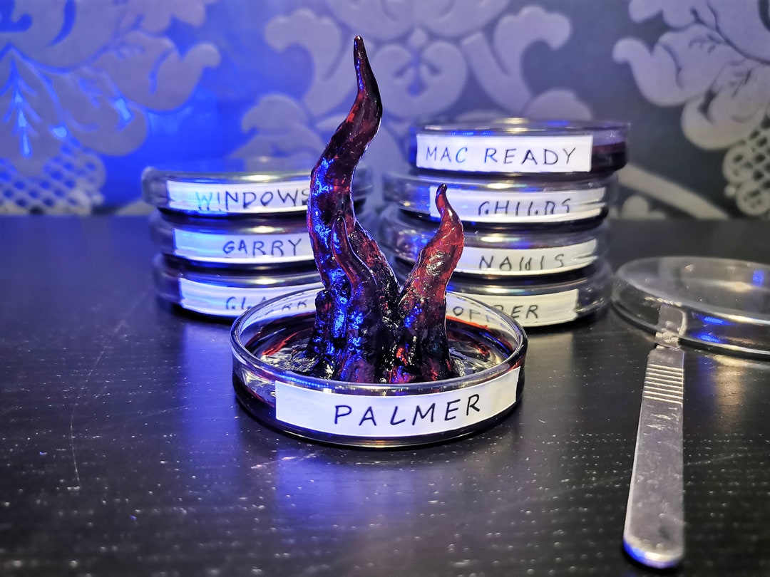 The Thing Blood Test Petri Dish Replica Sci-fi Horror Decor - Etsy
