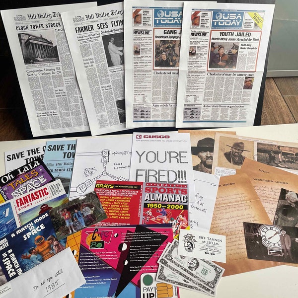 Back to the Future Props - Etsy