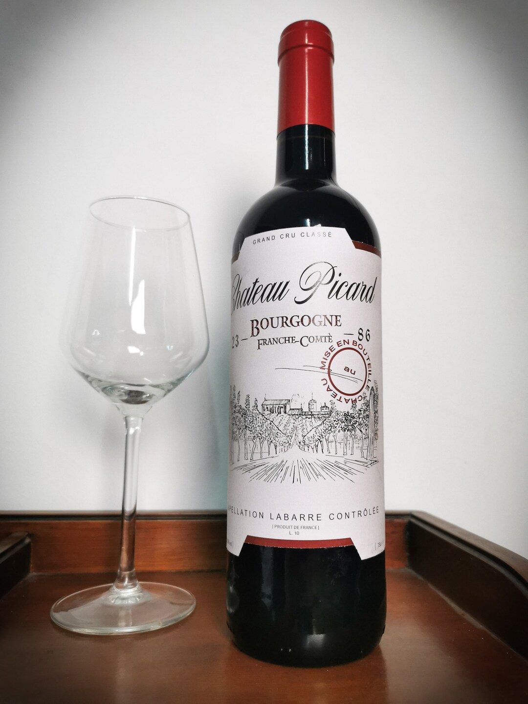 Chateau Picard Wine Label Design, Instant Download, ST Digital File - Etsy