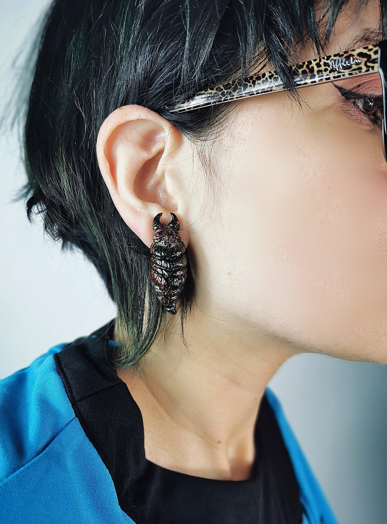 Ceti Alpha V Larva Earring, the Wrath of Khan Worm, ST Cosplay, Prop ...