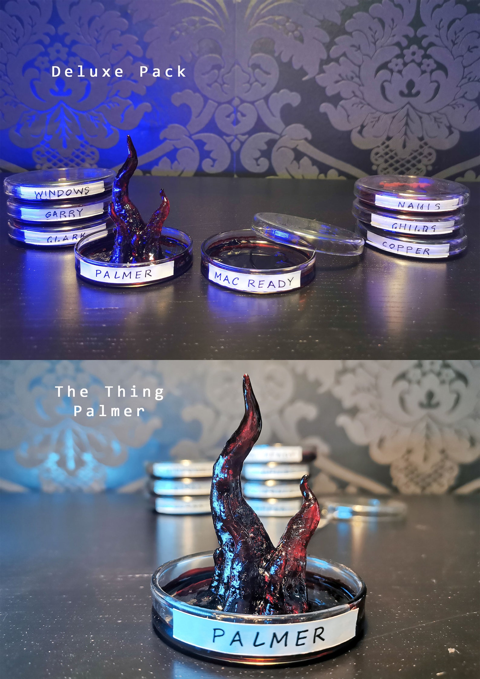 The Thing Blood Test Movie Replica Horror Decor Petri Dish - Etsy